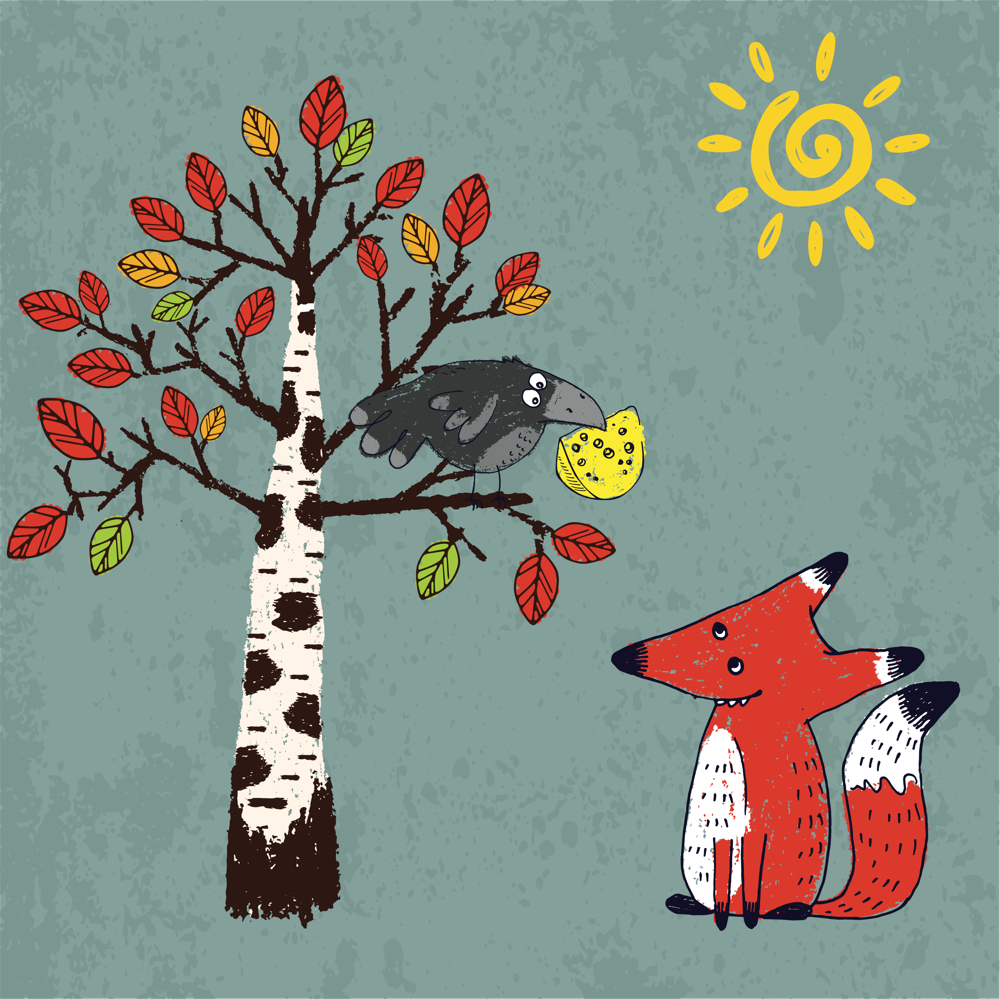 The Fox and the Crow - Storynory