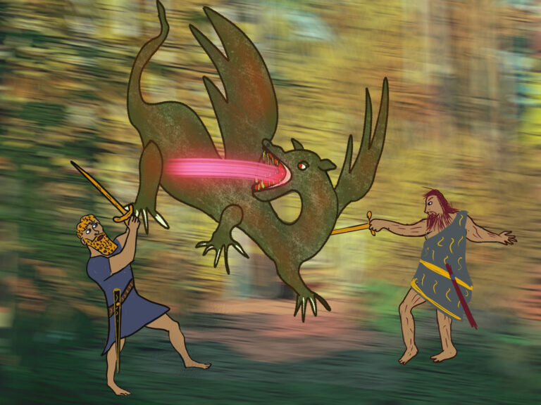 Gilgamesh Part 2 - Humbaba the Dragon - Storynory