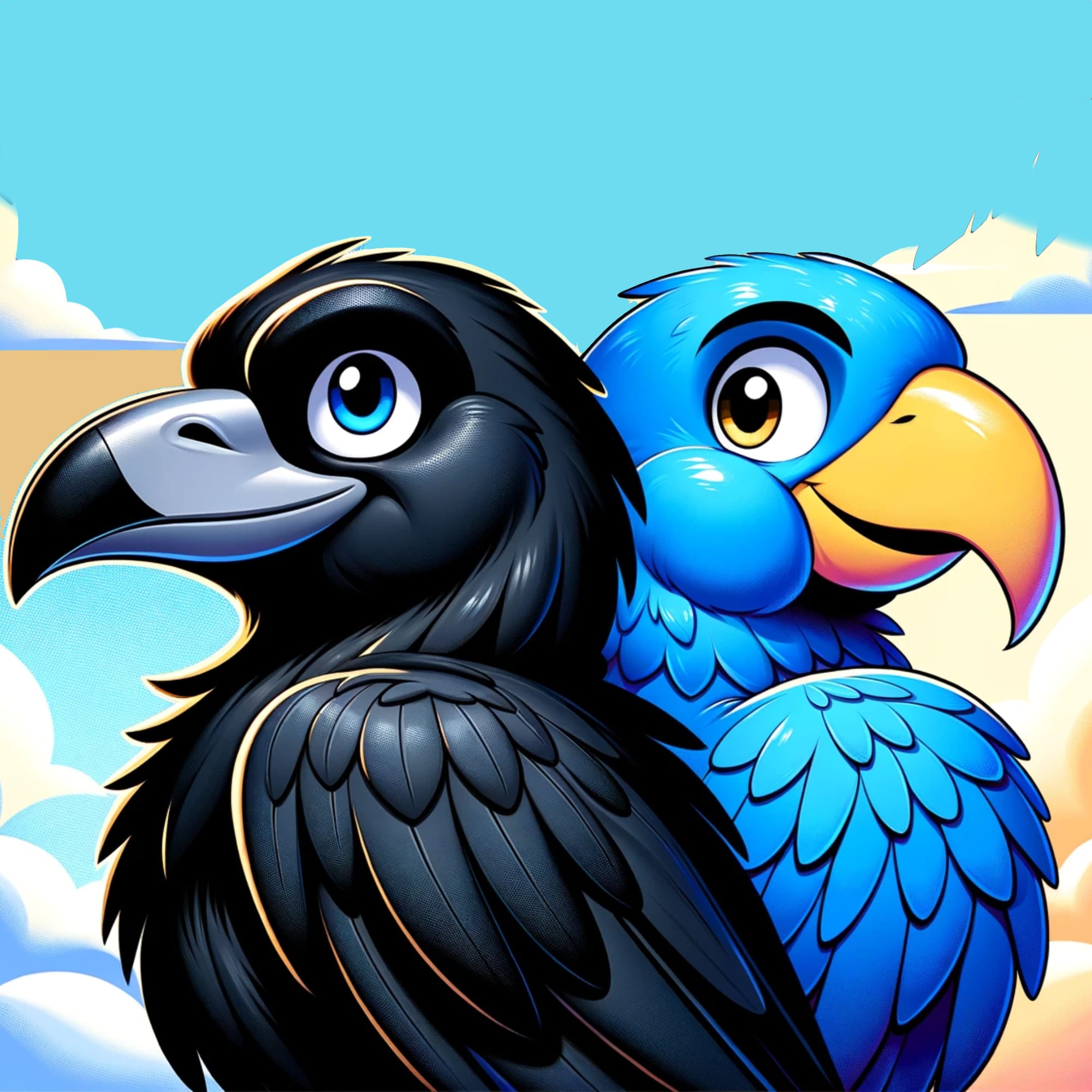 Birdy and the other bird - Storynory